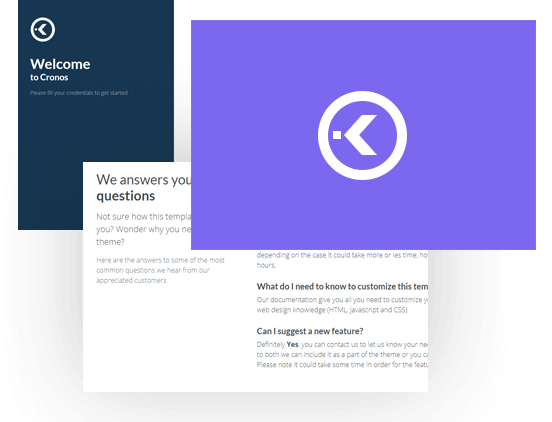 Cronos - Premium Software & Startup HTML